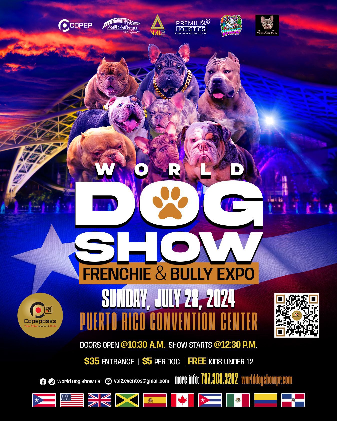 World Dog Show Frenchie & Bully Expo – DPawsPR
